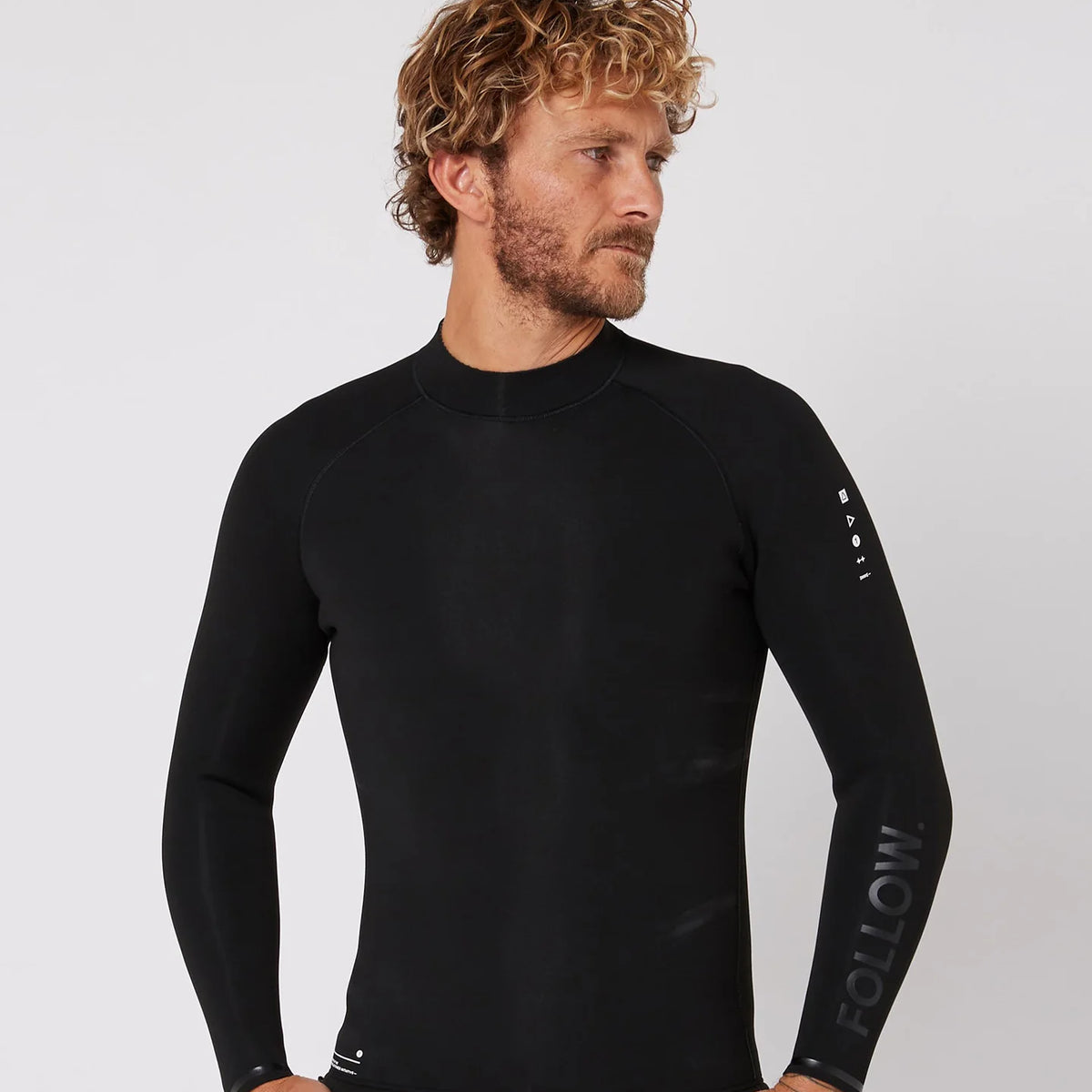 Follow P1 Ocena 2mm Wetty Top - Black – Follow USA